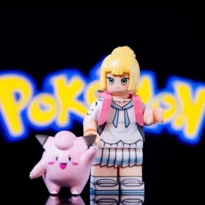 custom 3th party minifig mini brick liberty Lillie | eBay