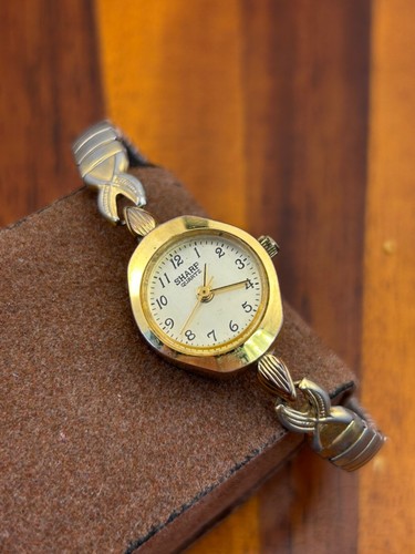 Vintage Sharp Quartz Women's Watch Cocktail Gold Tone 17mm - New ...