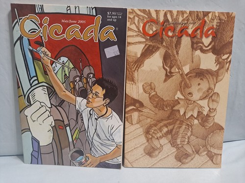 Lot 2 Cicada Magazine May/June 2005 + July/August 2007 - TPB | eBay