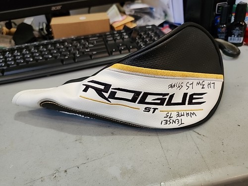 Callaway Rogue ST Hybrid Head Cover, No Tag Insert, Minor Wear, Writing ...