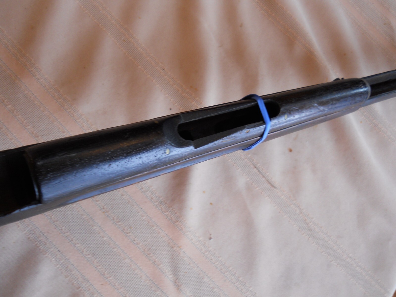 Norwegian Krag jorgensen model 1894 dark wood stock with matching ...