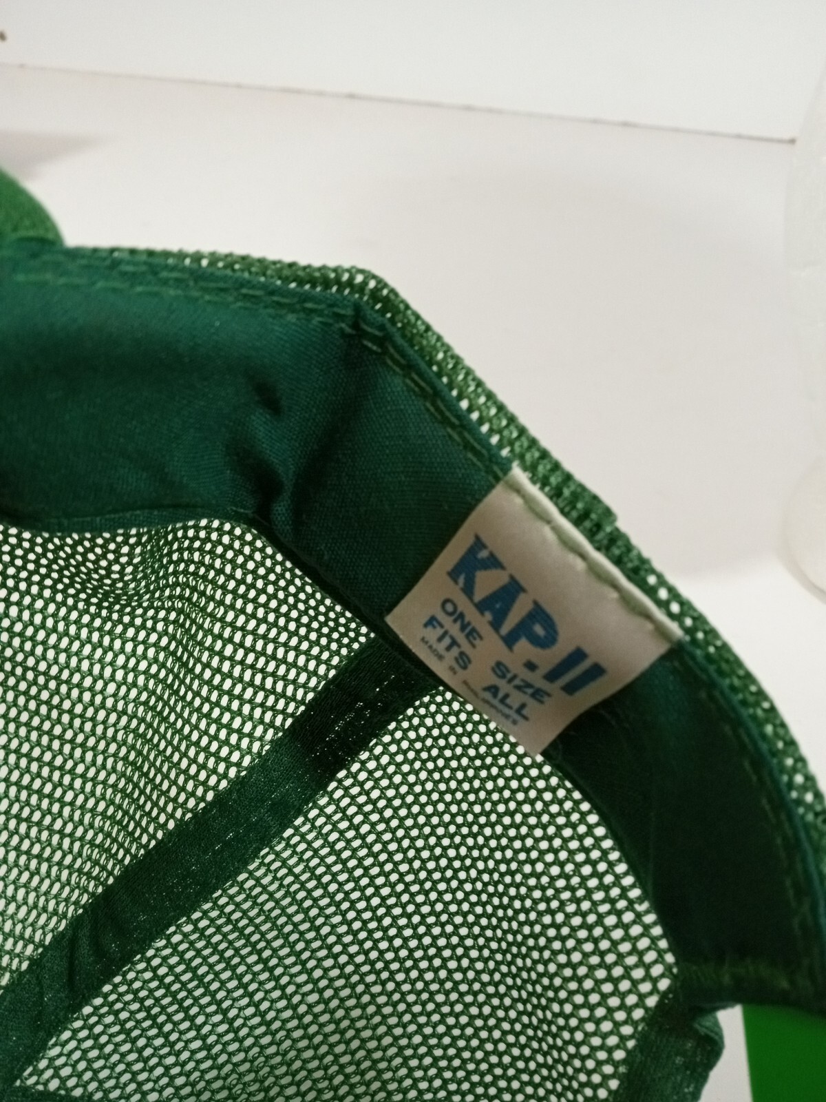 ENJOY SPRITE Trade Mark. Vintage Trucker Hat - Gem