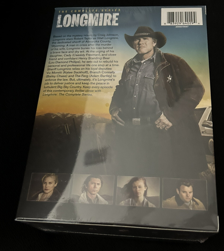 Longmire Dvd Longmire: The Complete Fourth Season DVD - Crime Drama ...