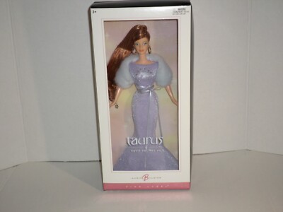 2004 Barbie Collector Pink Label Taurus Zodiac Sign Limited Edition NEW ...