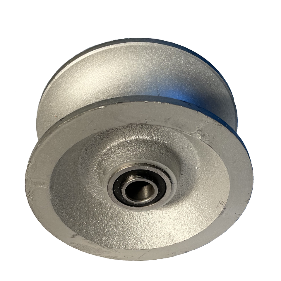 Single Chain Link Gate U-Groove Pipe Wheels-By Sourdough Gate Hardware ...