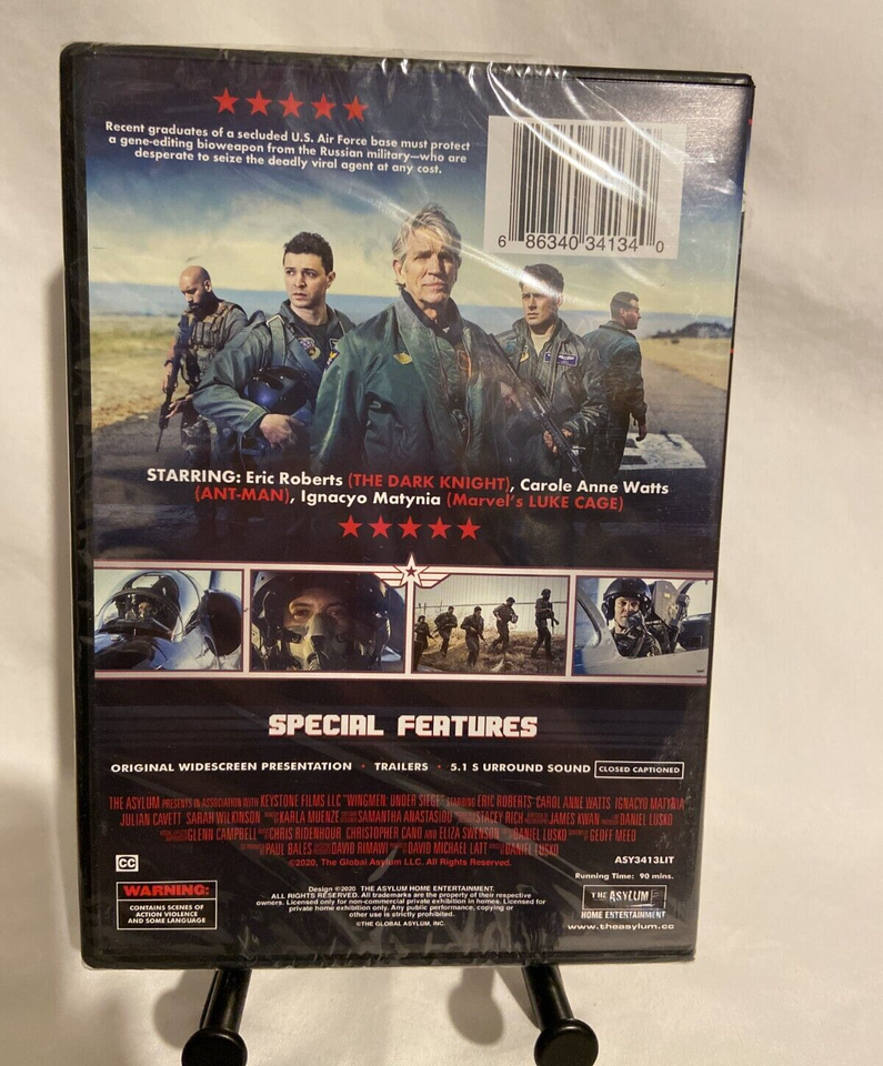 Wingmen Under Siege DVD NEW Eric Roberts , Carol Anne Watts , Ignacyo ...