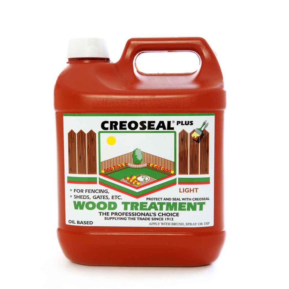 4Ltr Wood Treatment Creocote Oil Based Fencing Shed Gates Creosote ...