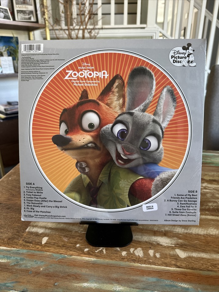 Music From Zootopia by Giacchino, Michael (Record, 2021) 50087478919| eBay