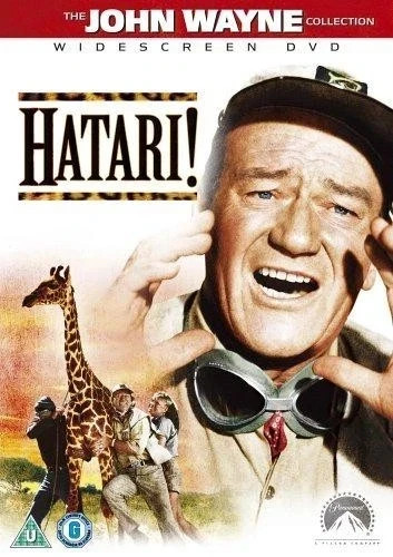 HATARI! 1961 JOHN WAYNE HARDY KRUGER RED BUTTONS PARAMOUNT UK DVD NEW ...
