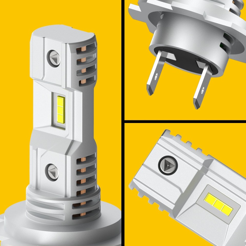 AUXITO H7 LED Headlight Super Bright Bulbs Kit 20000LM Hi/Lo Lights ...