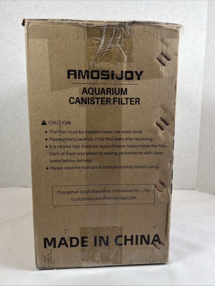Amosijoy Aquarium Canister Filter EPC-850-UV (Open Box Item) FAST FREE ...