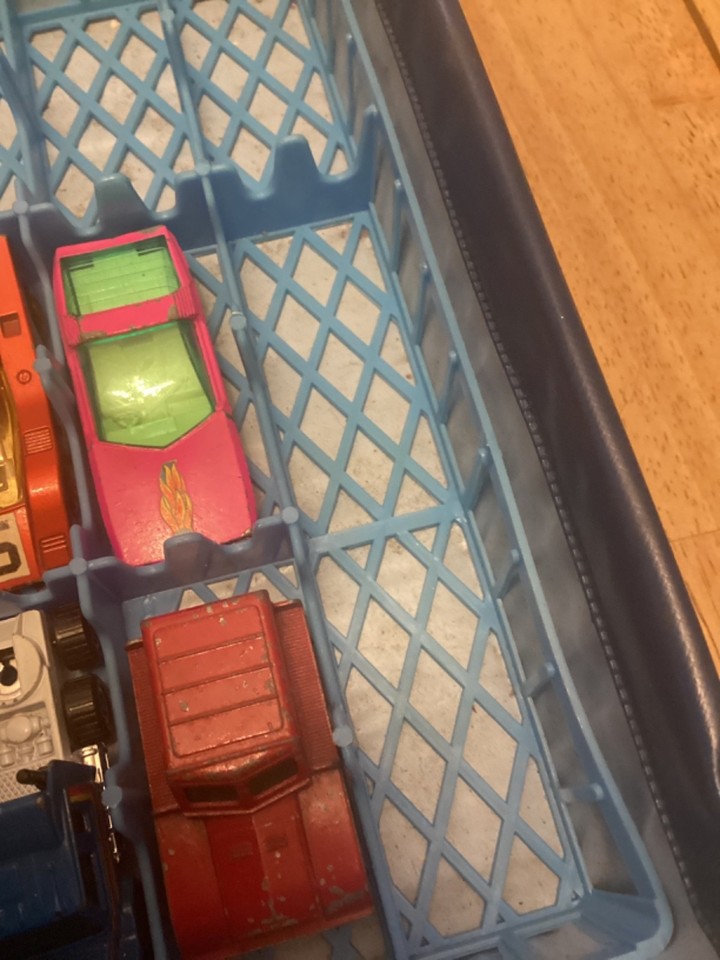 2 vintage well worn Matchbox Cases with trays.Cars not included. | eBay