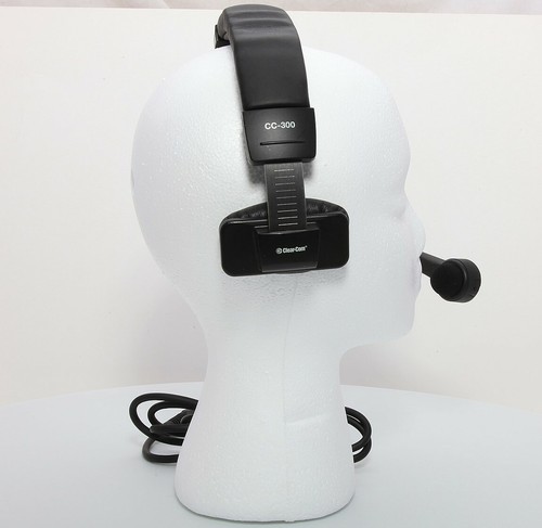 ClearCom® Clear-Com® CC-300-X4 Intercom Headset With 4 Pin Female XLR ...