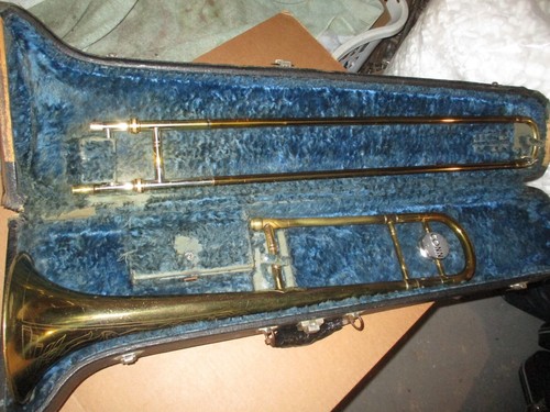 1946 CG CONN 4H PROFESSIONAL MODEL TROMBONE # 356xxx - Excellent Player ...