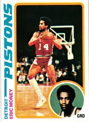 ERIC MONEY 1978-79 Topps Basketball #104 FREE SHIPPING B16R2S28P13 | eBay