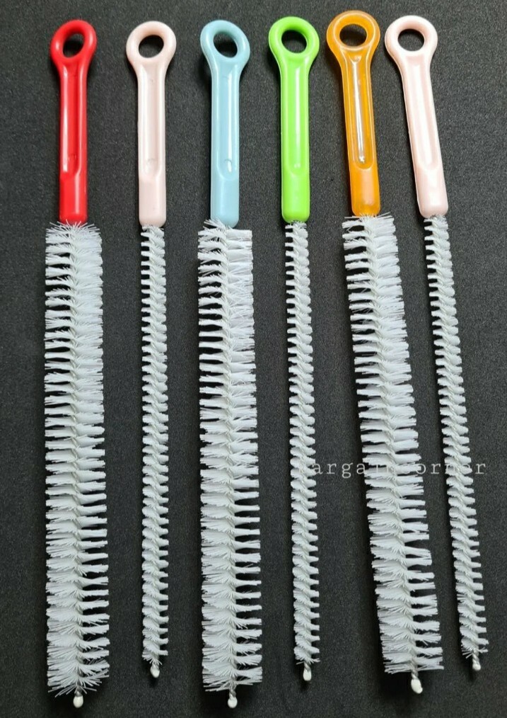 Nylon Tube Spiral Brush Bottle Sink Drains Pipe Cleaning Brushes 2Size ...