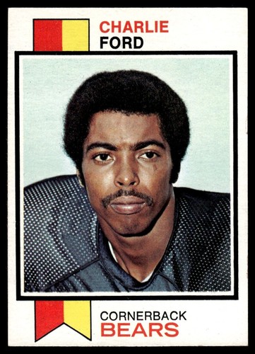1973 Topps Charlie Ford RC Chicago Bears #451 | eBay