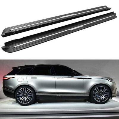 2Pcs Running Board Side Steps Pedal Nerf Bar Fits for Land Rover Velar ...