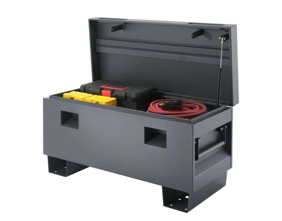 Construction Job Site Box Truck Tool Equipment Storage 36 In Grey ...
