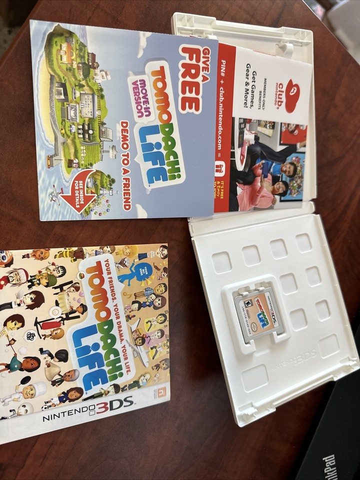 Tomodachi Life - Nintendo 3DS - Complete CIB Box Manual Game Tested ...