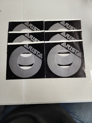 45 RPM 7" RECORD SLEEVES CO. SLEEVE 6 PACK SEE PHOTOS - Arista (SLV120 ...