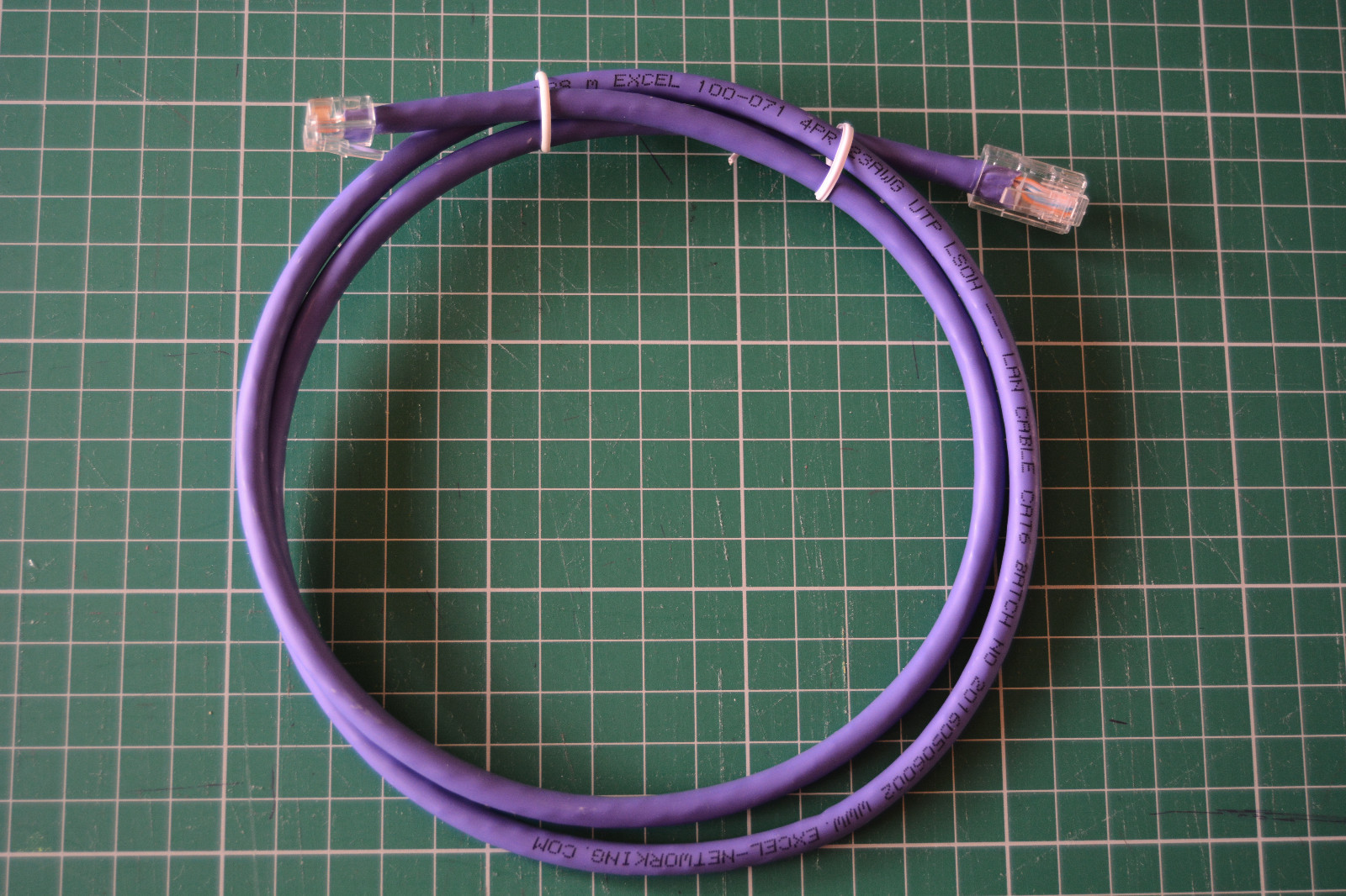 Cat6 BT Infinity 4M Modem cable VDSL RJ11 / RJ45 High speed Broadband ...