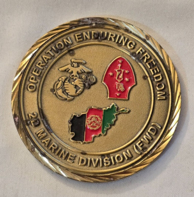 USMC OEF 2nd Marine Division Sergeant Major Command Master Chief ...