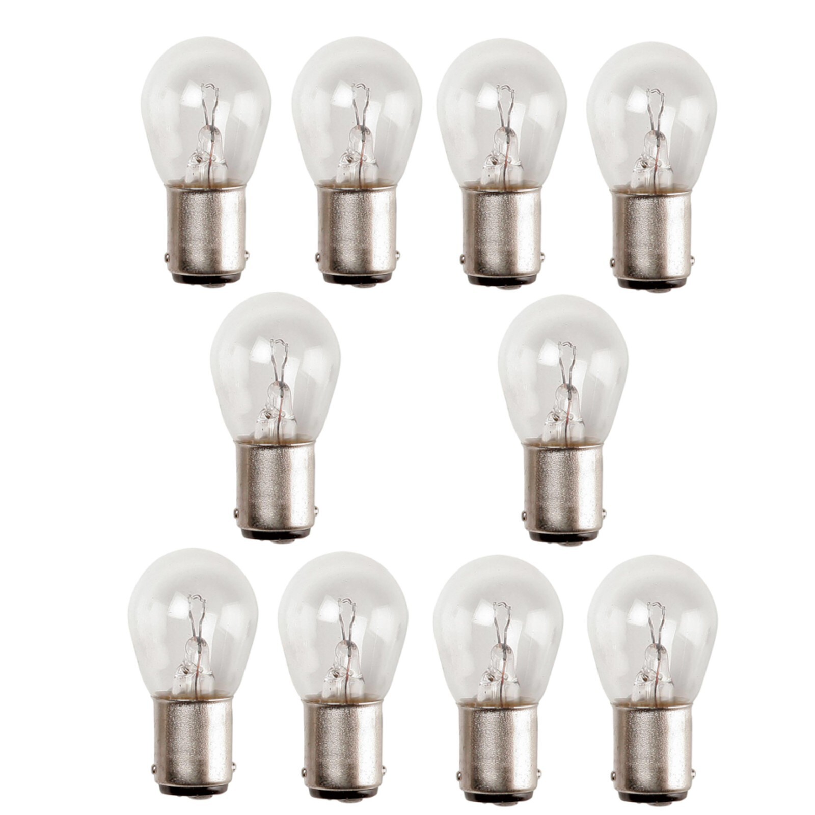 10x 346 Stop Tail Bulb 24V 21W BA15d SBC Brake Light for Truck Lorry ...