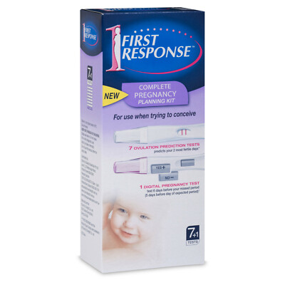 First Response Complete Pregnancy Planning Kit 7x Ovulation & 1x ...
