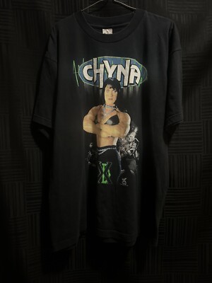 Vintage 90s Chyna WWF I'd Rather Be In Chyna 1998 WWE DX Mens Size XL ...