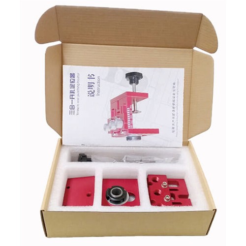 MD630 Three-in-one Puncher Woodworking Log Tenon Aluminum Alloy Hole ...