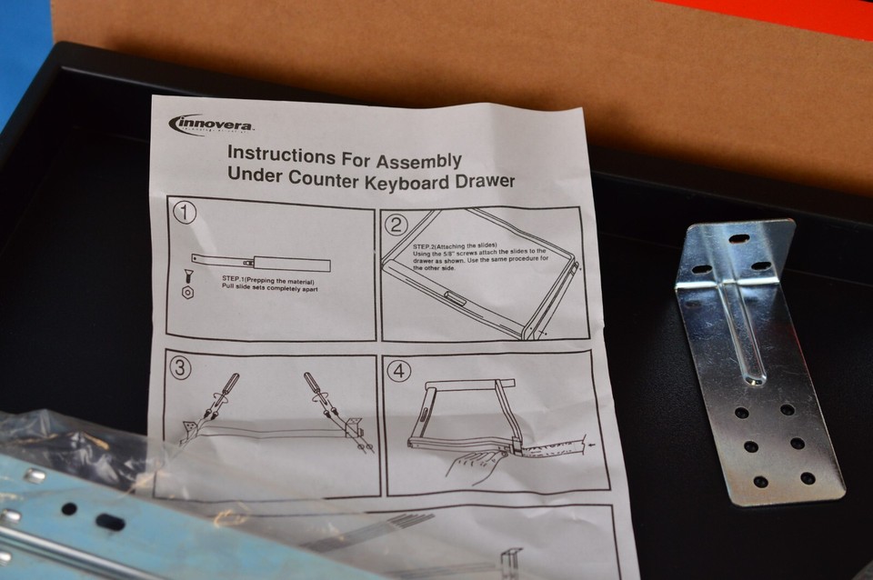Innovera Standard Keyboard Sliding Tray NOS IVR-53010 Original Box ...