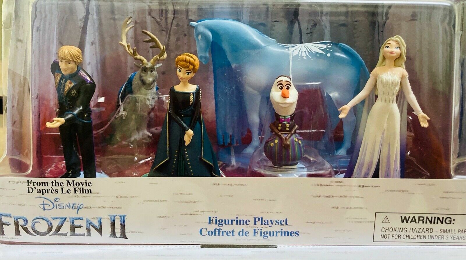 Disney Frozen 2 Figurine Playset 6 piece Set Elsa Anna Olaf The Water ...