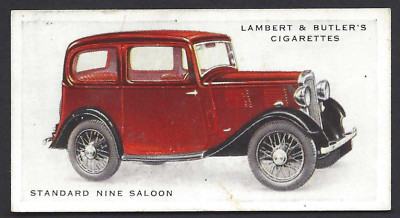 LAMBERT & BUTLER - MOTOR CARS (GREY) - #21 STANDARD NINE | eBay UK
