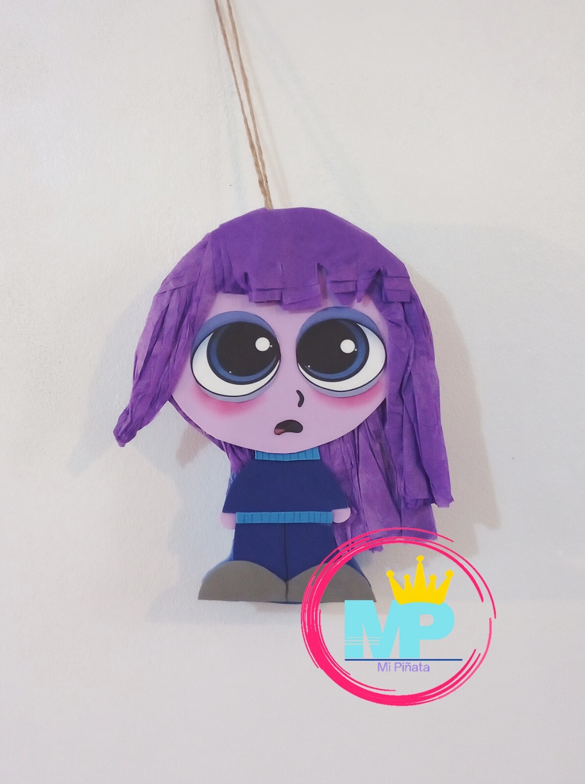 Ennui mini piñata. Inside Out Party Centerpiece. Inside Out Party ...