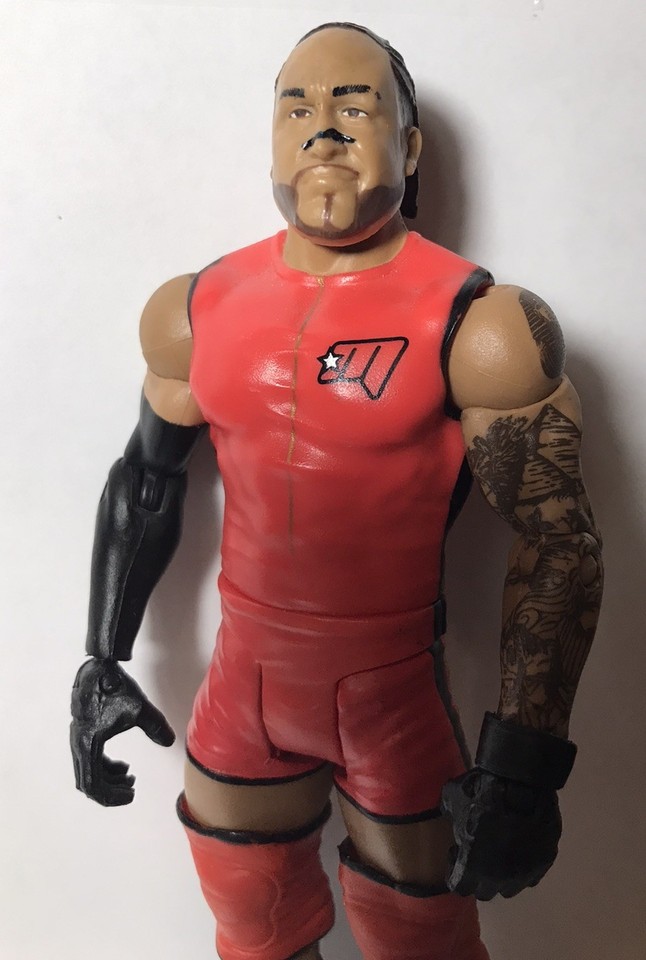 WWE Mattel MVP Montel Vontavious Porter Custom Fixup Figure Rare HTF ...