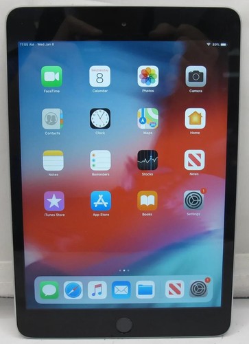 Apple iPad Mini 3rd Gen A1599 7.9" 128GB Wi-Fi Space Gray MGP32LL/A | eBay