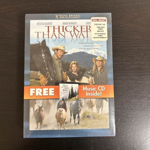 Thicker Than Water (DVD Bonus CD) Melissa Gilbert Brian Wimmer Brand ...