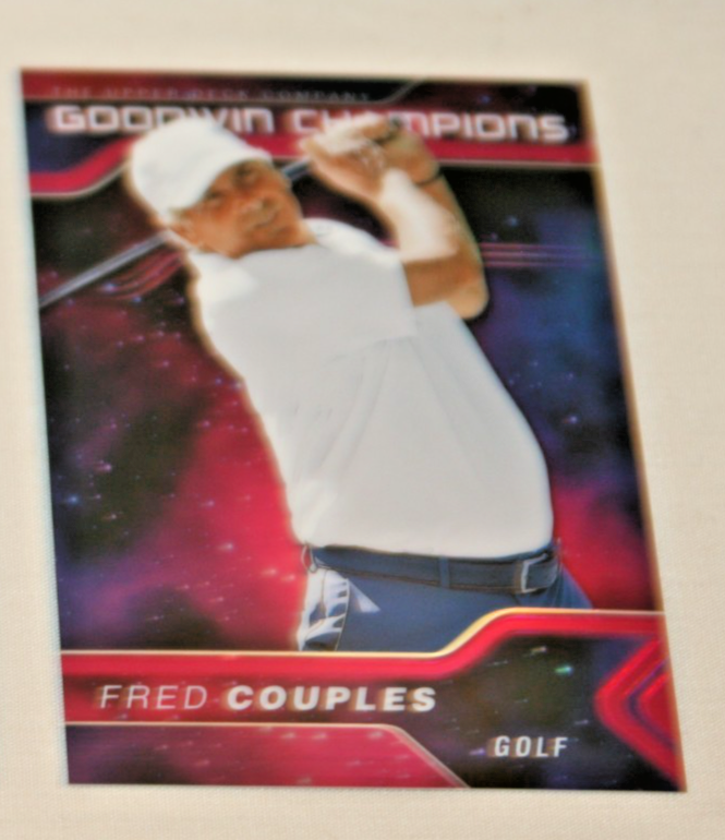FRED COUPLES 2023 GOODWIN CHAMPIONS COSMIC PLATINUM 015/199 #P38 GOLF ...