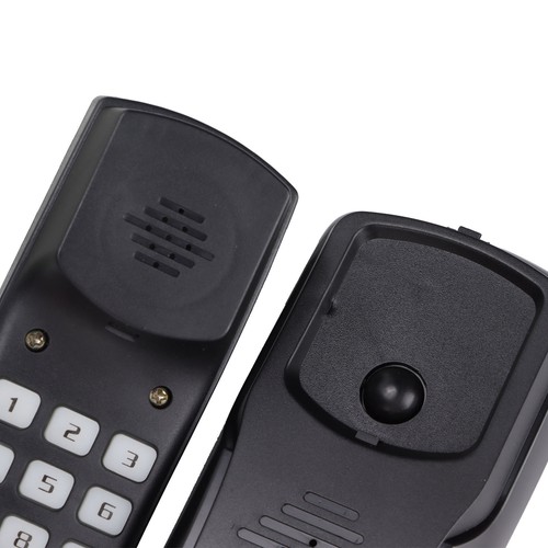 Multifunction Wall Mountable Telephone Mini Wall Mounted Landline Phone ...