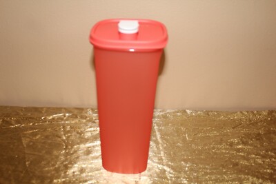New UNIQUE Tupperware Sheer Watermelon Slim Line 2L container | eBay