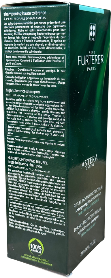 Rene Furterer Astera Sensitive Dermo-Protective Ritual Shampoo 6.7 Oz | eBay