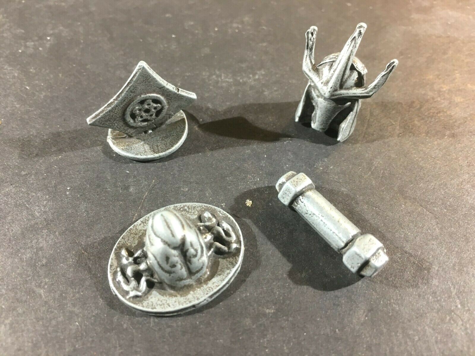 Monopoly Teenage Mutant Ninja Turtles Pieces: 4 Metal Tokens TMNT ...