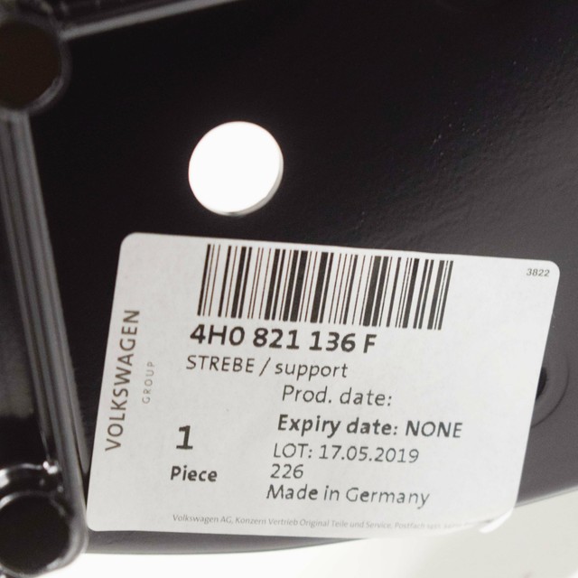 OEM Audi A8 D4 Right Fender Brace 4H0821136F Genuine for sale online | eBay