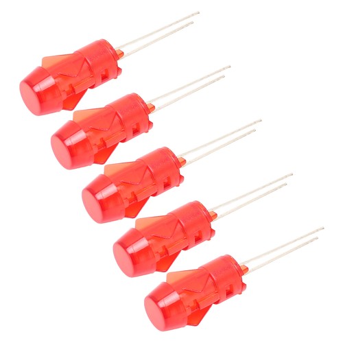 20Pcs LED Plastic Holder Bezel Mount PC Indicator Light Aircraft ...