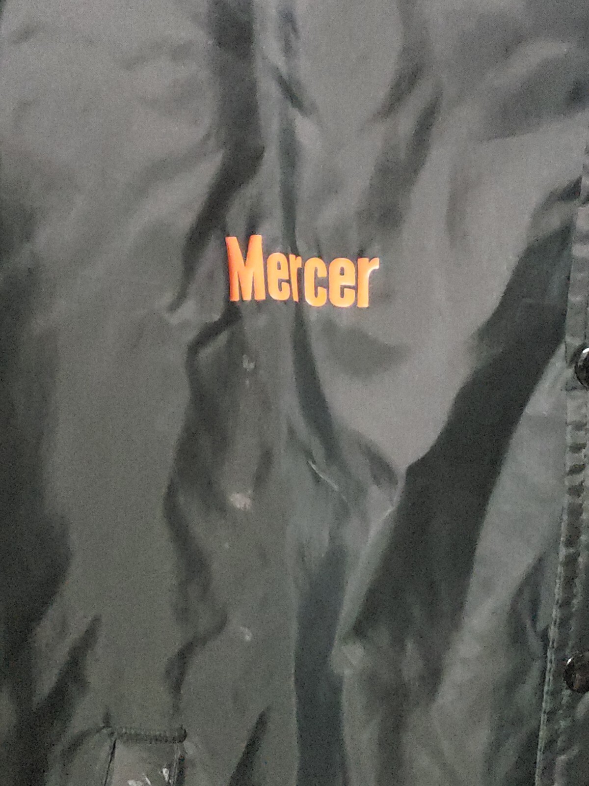 Vintage Rare Met-Con Wrought Iron Fence Windbreaker J… - Gem