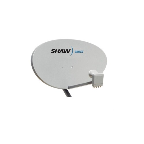 Shaw Direct 60e Elliptical Dish with XKU LNB (Triple Sat) | eBay
