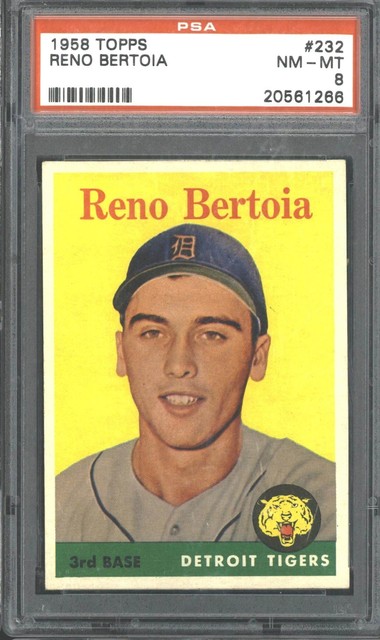 1958 Topps - #232 Reno Bertoia for sale online | eBay