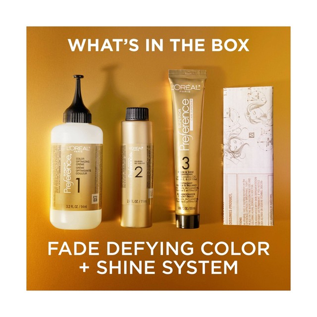 L'Oréal Paris Superior Preference Permanent Hair Color 9gr Light Golden ...