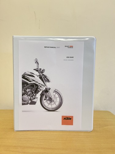 KTM 200 DUKE (EU/CO/AR/US/PH/TH/MY) 2021 REPAIR SERVICE MANUAL FOLDER ...